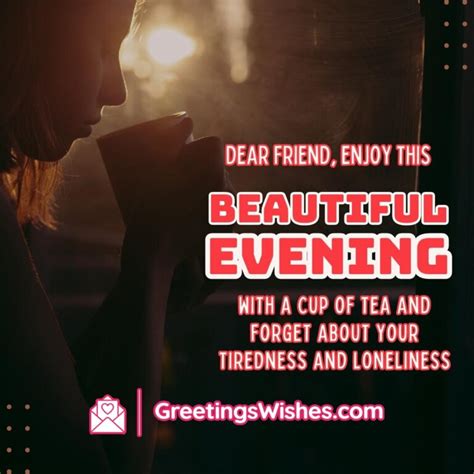 Good Evening Messages For Friends Greetings Wishes