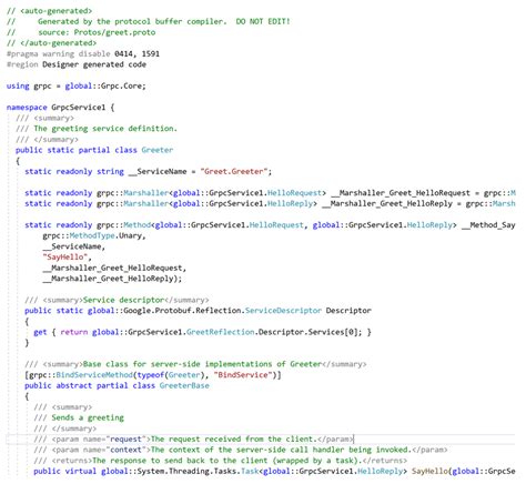 Create A Net Core Grpc Client And Server In Aspnet Co