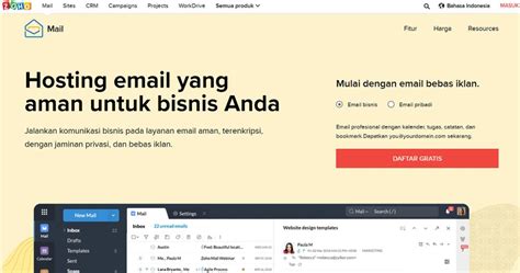 Mengenal Apa Itu Zoho Mail Keunggulan Fungsi Dan Cara Menggunakannya