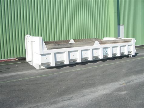 Benne 10 m3 MatÃriel de stockage William Sabatier Recyclage