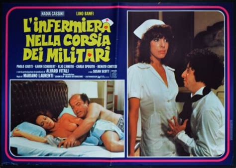 Fotobusta Linfermiera Nella Corsia Dei Militari Nadia Cassini Lino Banfi Sexy Ebay