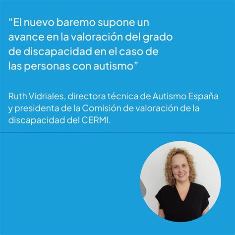 Autismo España on Twitter Entra en vigor el nuevo baremo para la