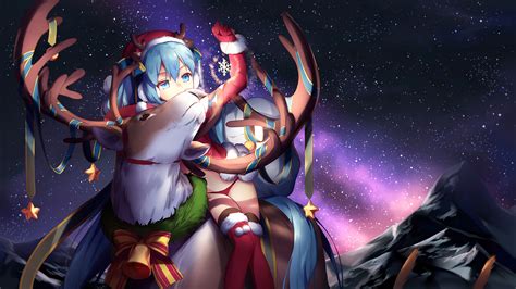 Top Anime Christmas Wallpaper Inoticia Net