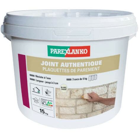 Lot De 5 Sacs De Joint Authentique Pour Plaquettes PAREXLANKO Blanc