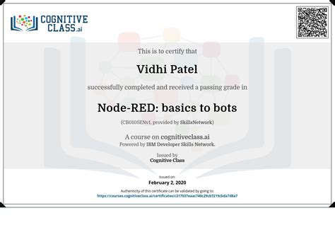 Skillsnetwork Cb Env Certificate Cognitive Class