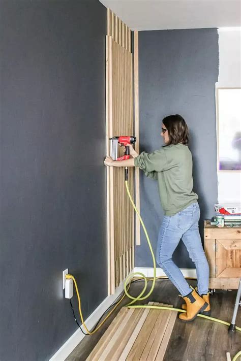 Diy Slat Wall Artofit