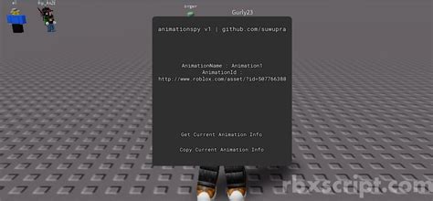 Universal Animation Spy V1 Scripts RbxScript