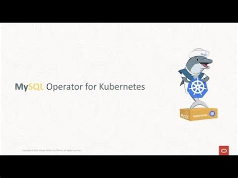 Introduction To MySQL Operator For Kubernetes YouTube