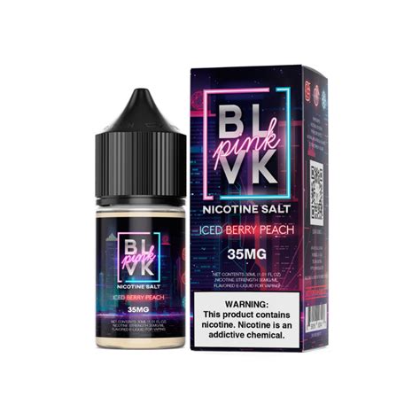 BLVK Salts Pink Series Berry Peach Ice Cigis Y Punto