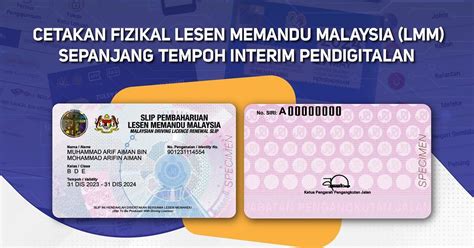 JPJ Driving Licence Renewal Slip FAQ 1 Paul Tan S Automotive News