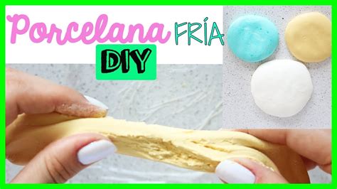 Como Hacer Porcelana Fr A Casera S Per F Cil Youtube