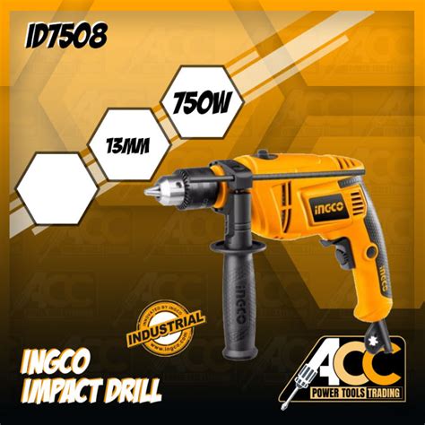 Ingco ID7508 Impact Drill 750w Lazada PH