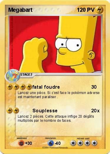 Pok Mon Megabart Fatal Foudre Ma Carte Pok Mon