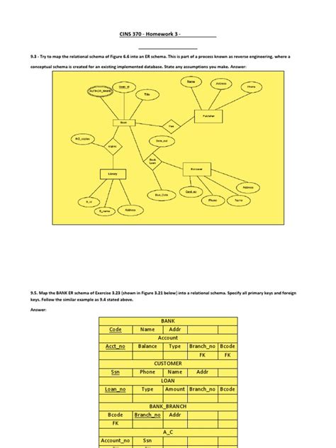 mapping existing database schemas to entity relationship and relational models pdf