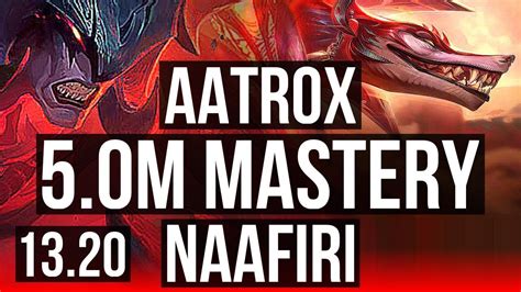 Aatrox Vs Naafiri Top M Mastery Games Euw Master