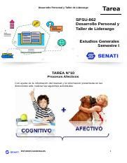 ACTIVIDAD DE LOS PROCESOS AFECTIVOS Docx Desarrollo Personal Y Taller