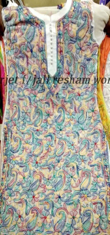 Resham Work Embroidery In India