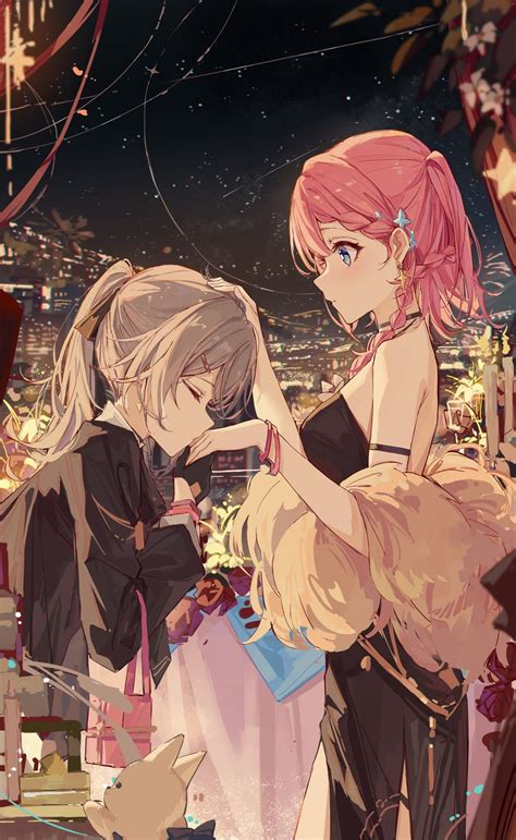 Trailblazer Stelle Asta And Peppy Honkai And 1 More Drawn By Yajuu