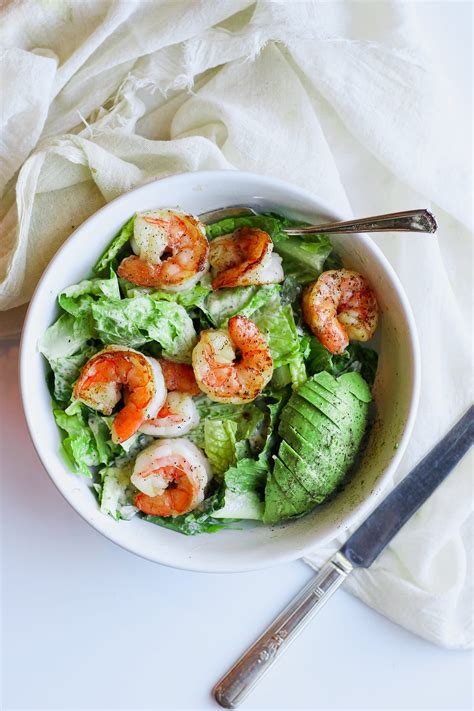 Easy Shrimp Caesar Salad Whole30 The Wooden Skillet