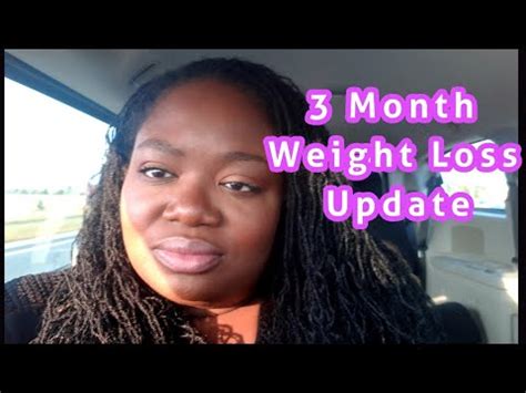 3 Month Weight Loss Update My 100 Lb Weight Loss Journey YouTube