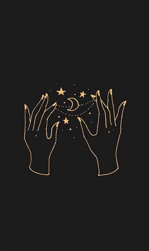 Moon And Stars Aesthetic Wallpapers Wallpaper Cave