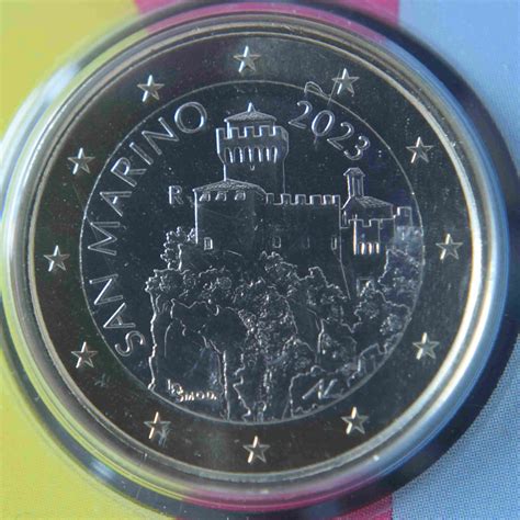 San Marino 1 Euro Coin 2023 Euro Coins Tv The Online Eurocoins