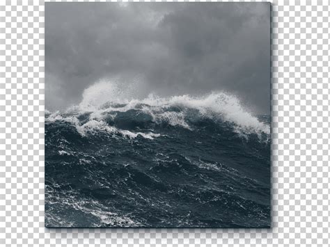 Océano Atlántico Ola de viento Océano del sur Ola Oceano onda de