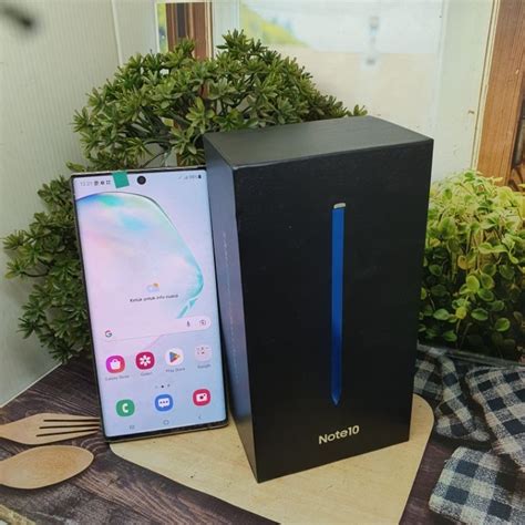 Jual SAMSUNG GALAXY NOTE 10 RAM 8 256GB FULLSET RESMI SEIN DUAL SIM