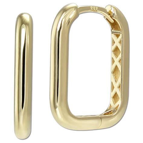 GoldDream Creole Eckig Square Ohrring 333er Kaufland De