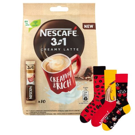 Kawa Rozpuszczalna Nescafe 3in1 Creamy Latte W Saszetkach 10x15g