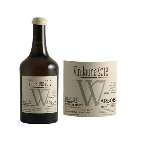 Arbois Vin Jaune W 2012 Domaine Tissot Jura Vin Blanc Grands