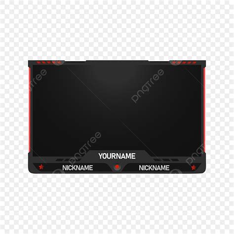 Twitch Overlay Vector Hd PNG Images Twitch Live Stream Overlay Face