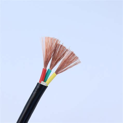 Flexible Electric Cable Power Copper Rubber Insulated Flexible Electric