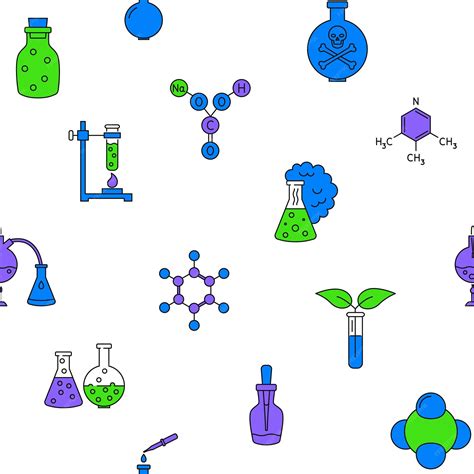Organic Chemistry Glassware Illustrations Royalty Free Clip Art