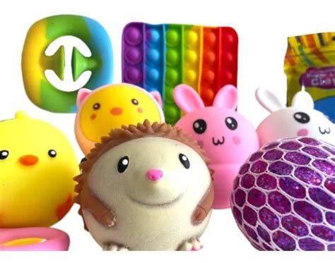 Set Piezas Fidget Cube Juguete Sensorial Anti Estr S Cuotas Sin Inter S