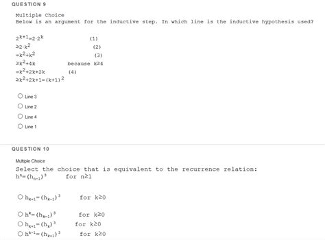 solved question 9 multiple choice below is an argument for