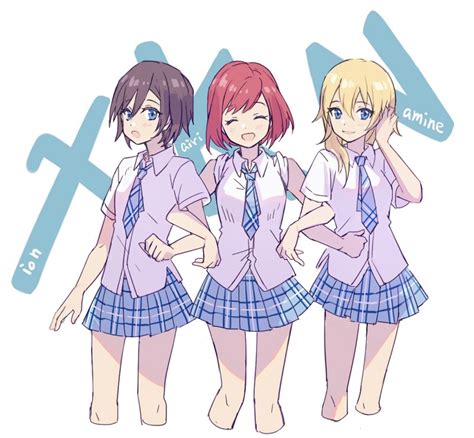 Kairi Xion And Namine Kingdom Hearts And More Drawn By Yurichi