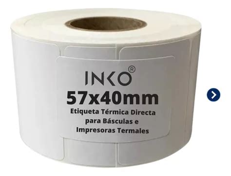 Etiqueta Autoadhesiva De T Rmico Con Formato De Rollo Inko Td R