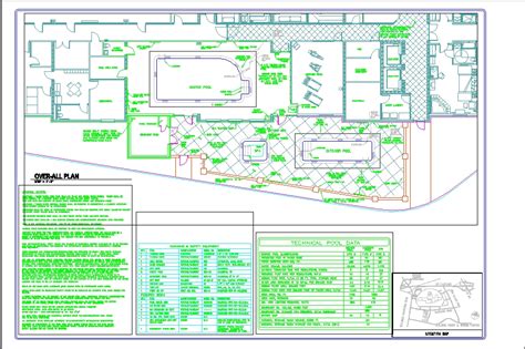 Projeto Hidr Ulico De Piscinas Em Autocad Cad Mb Bibliocad