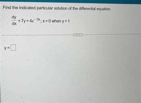 solved select each function y f x that is a solution of the