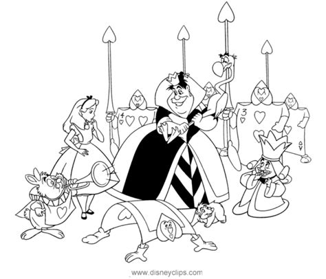 51 desenhos da Alice no País das Maravilhas para Colorir