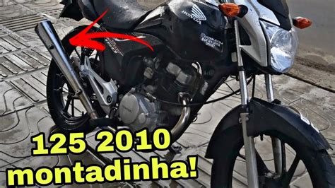 ESCAP DA 160 NA FAN 125 MONTADINHA YouTube