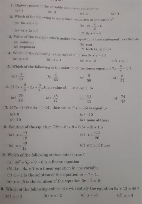 Mental Maths Class 7 Brainly In