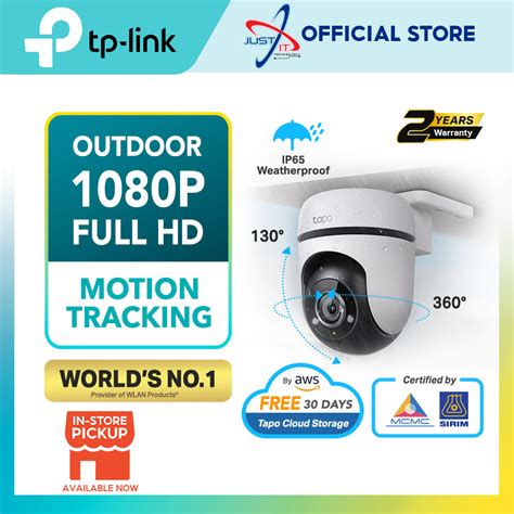 TP LINK TAPO C500 1080P C510W 2K TAPO OUTDOOR PAN TILT SECURITY