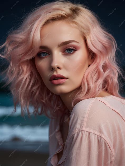 Premium Photo Medium Shot Of An Incredibly Stunning And Astonishing Young Woman With Light