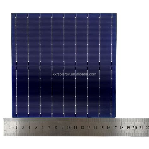 Topcon Solar Cell 158 75 X 158 75mm 5bb 9bb Bifacial Solar Cell High