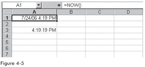 Use The NOW Function To Show The Current Time Date And Time Functions