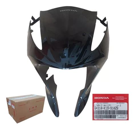 Bico Frontal Biz 100 2013 2014 2015 Preta Original Honda
