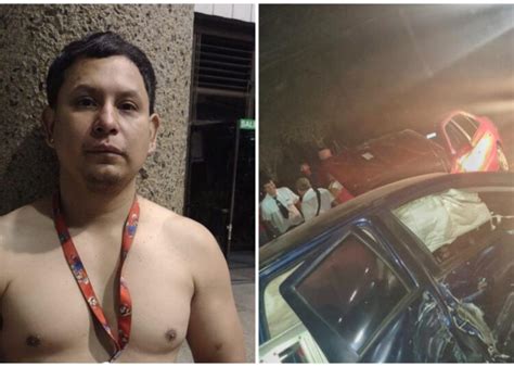 Capturan a conductor ebrio que provocó triple accidente en San Juan