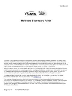 Medicare Secondary Payer CMS Medicare Secondary Payer Cms Pdf PDF4PRO